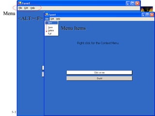 chap005 (1) dialogue box menus presentattion | PPT | Operating Systems | Computer Software and ...