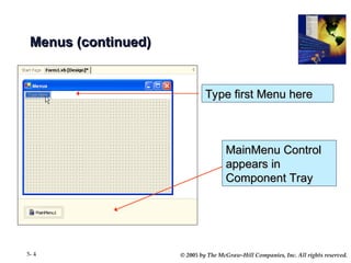 chap005 (1) dialogue box menus presentattion | PPT | Operating Systems | Computer Software and ...