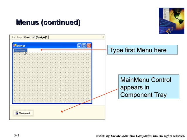 chap005 (1) dialogue box menus presentattion | PPT | Operating Systems | Computer Software and ...
