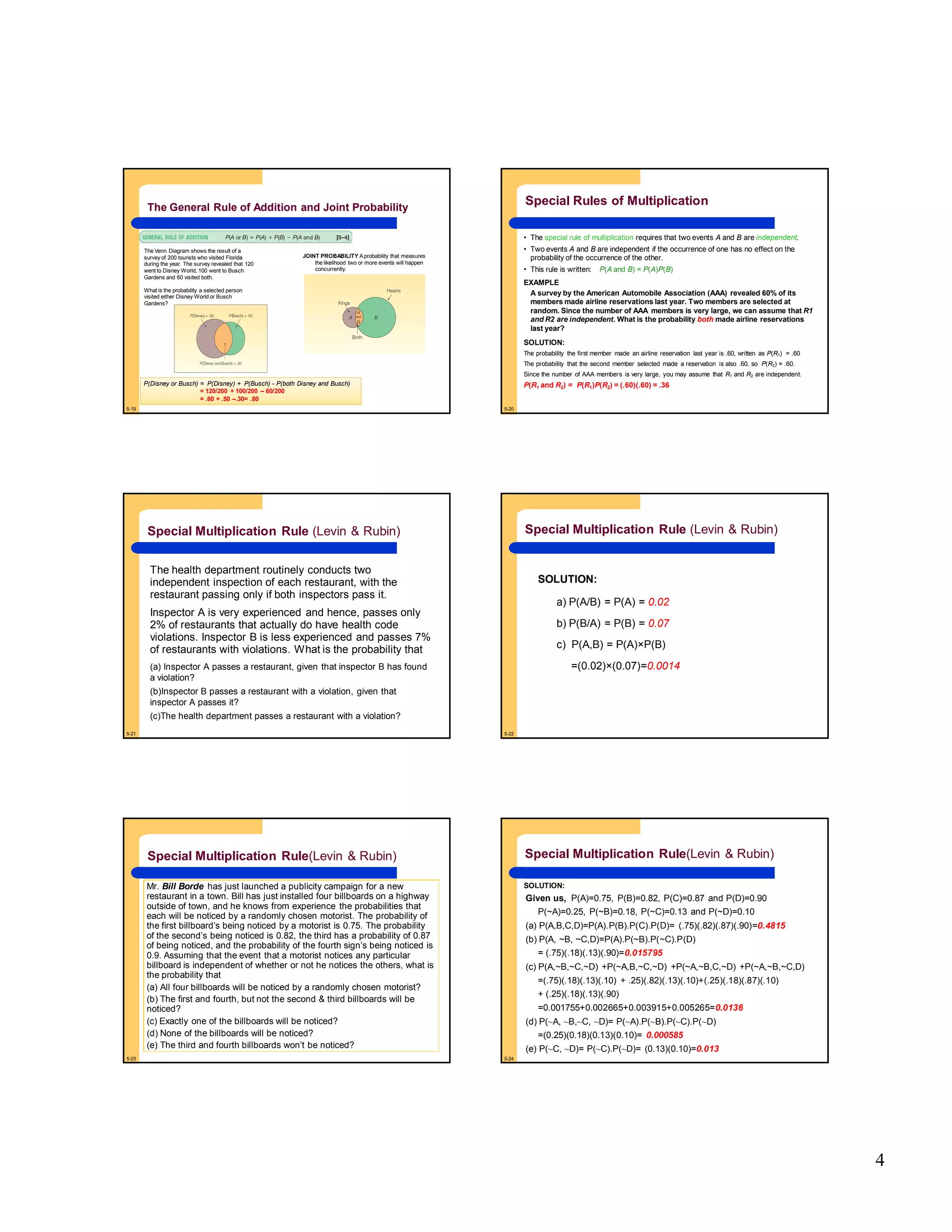 Probability Concepts | PDF