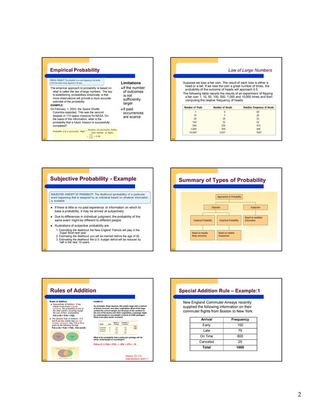 Probability Concepts | PDF