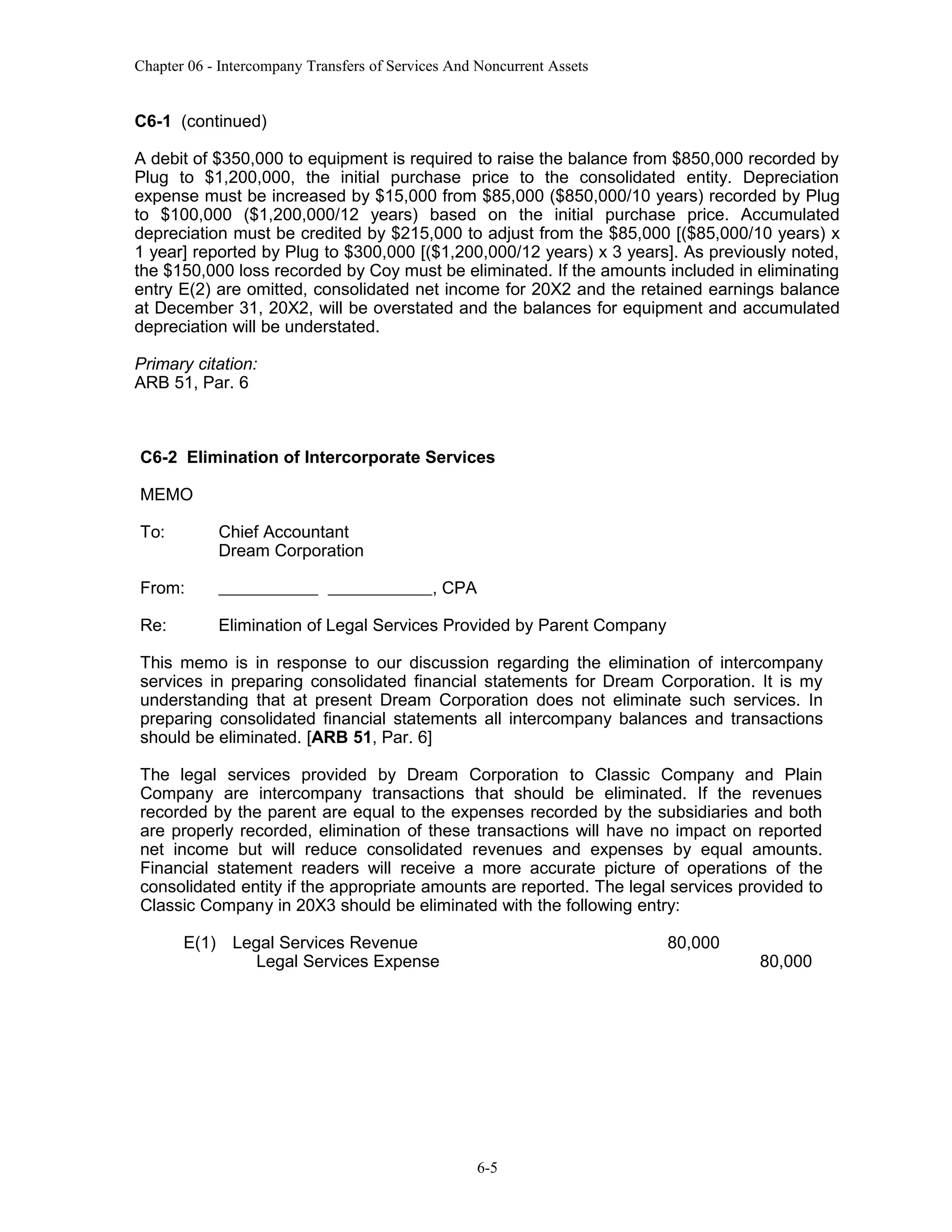 solusi manual advanced acc zy Chap006 | DOC