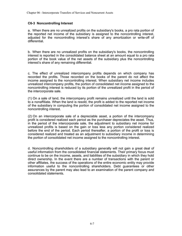 solusi manual advanced acc zy Chap006 | DOC