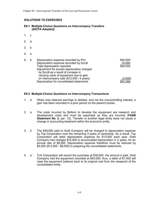 solusi manual advanced acc zy Chap006 | DOC