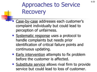 Chap006 service quality | PPT