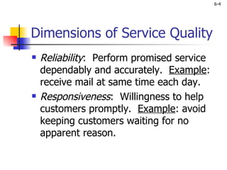 Chap006 service quality | PPT