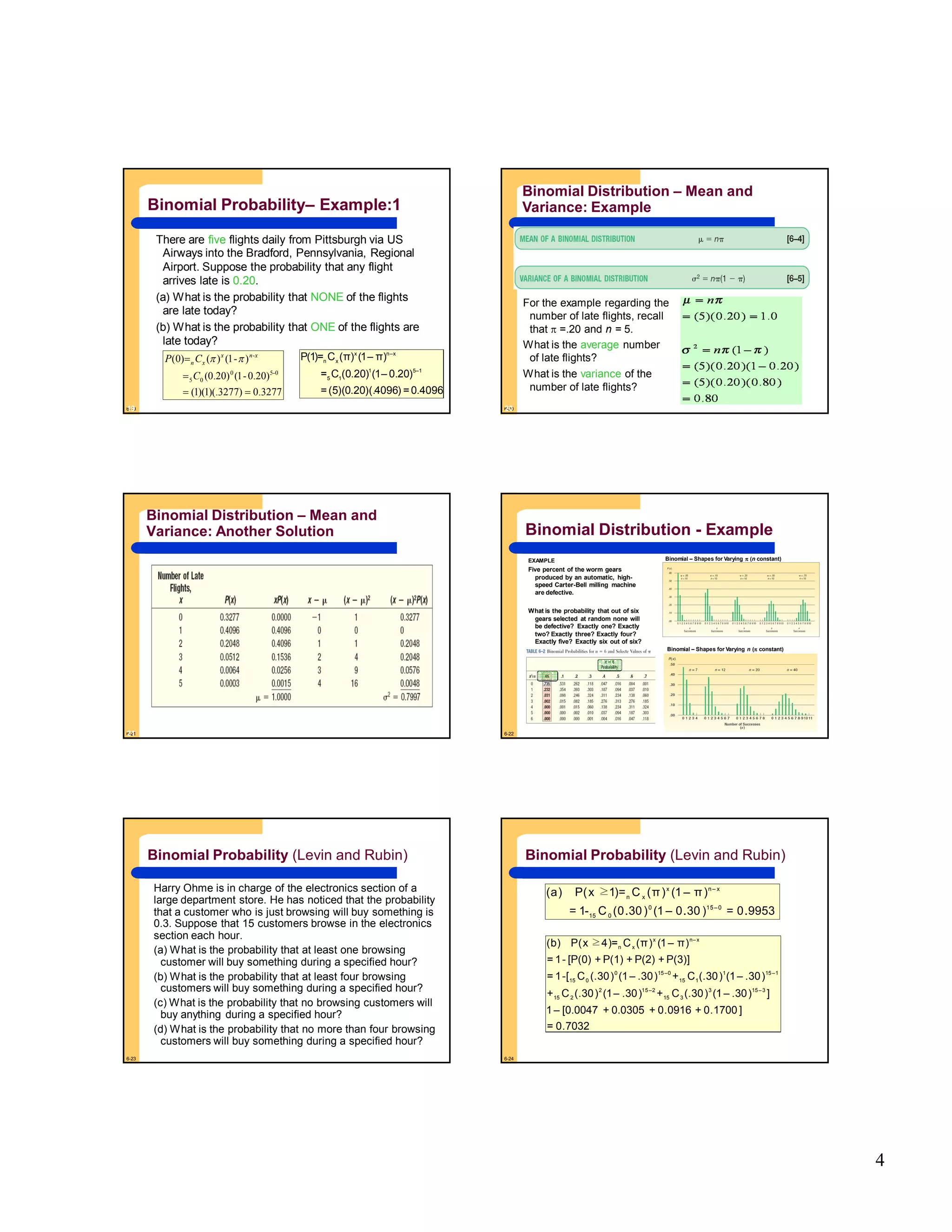 Discrete Probability Distributions. | PDF