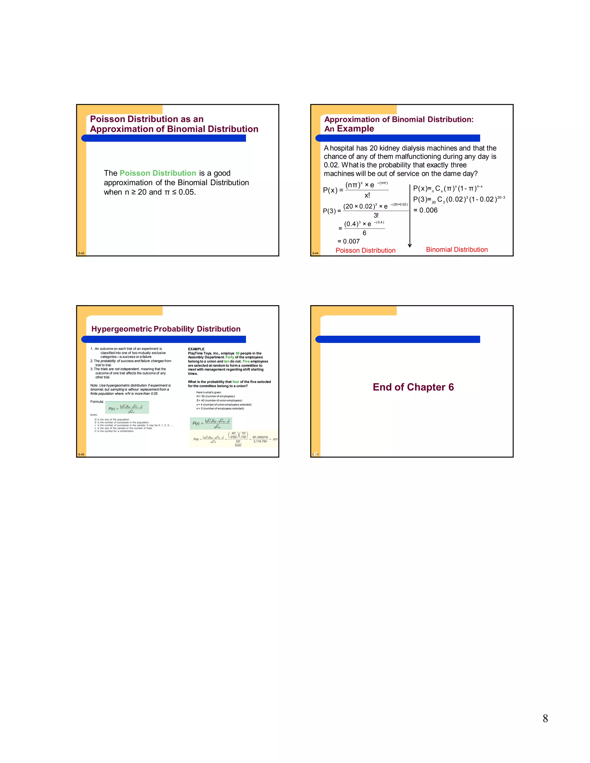 Discrete Probability Distributions. | PDF