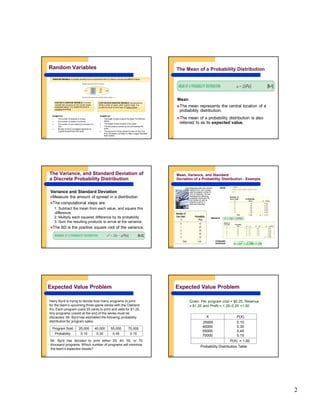Discrete Probability Distributions. | PDF