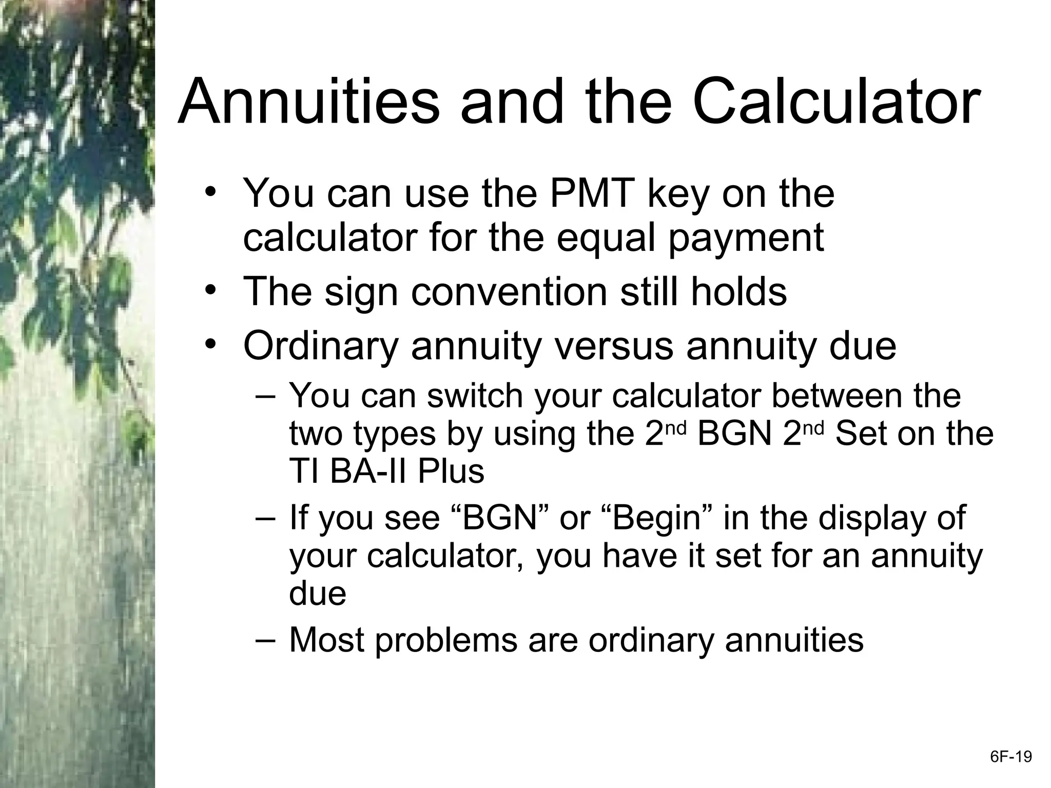 chap006_formulas.ppt formulas importanta | PPT