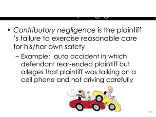 Chapter 7 - Negligence and Strict Liability | PPT