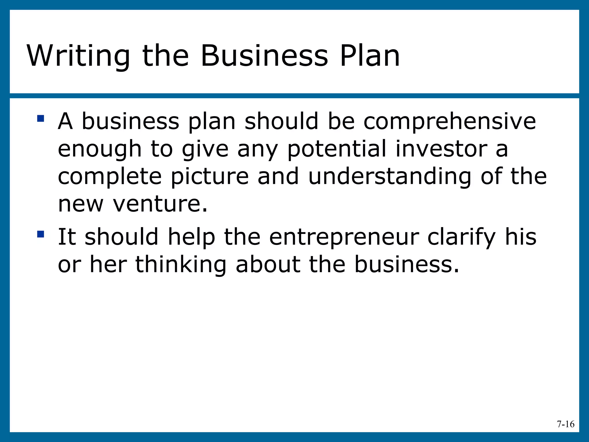 Entrepreneurship Chap 7 | PPT