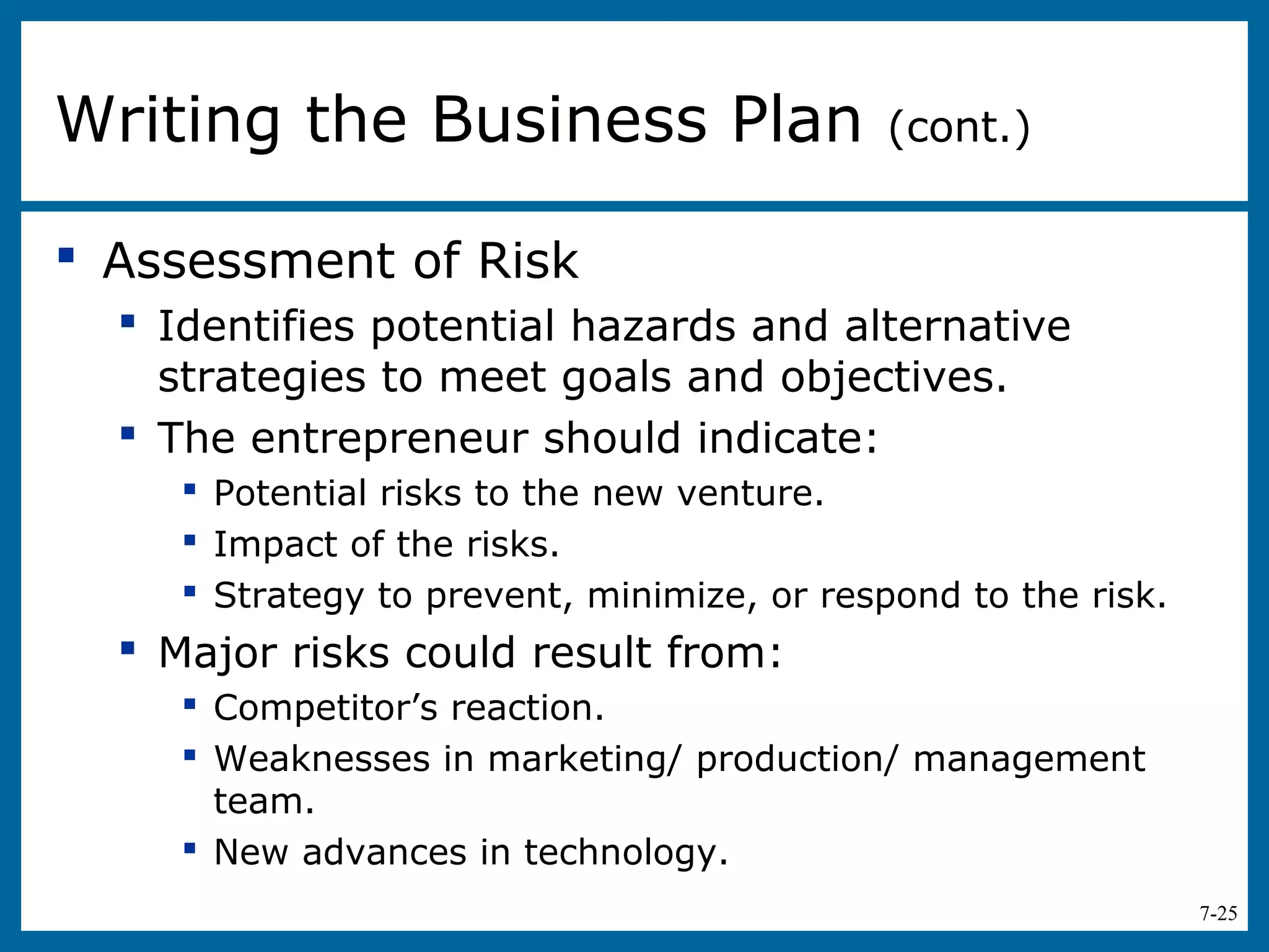 Entrepreneurship Chap 7 | PPT