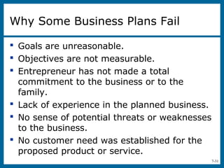 Entrepreneurship Chap 7 | PPT