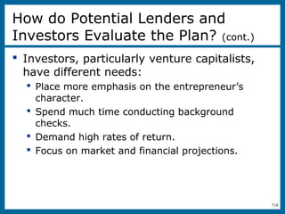 Entrepreneurship Chap 7 | PPT