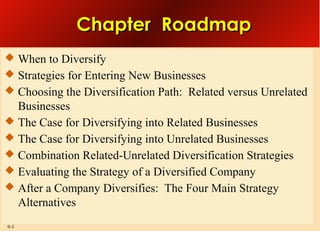 Diversification strategies | PPT