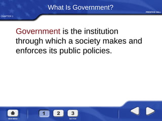 Principles of Government | PPT