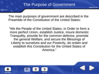 Principles of Government | PPT