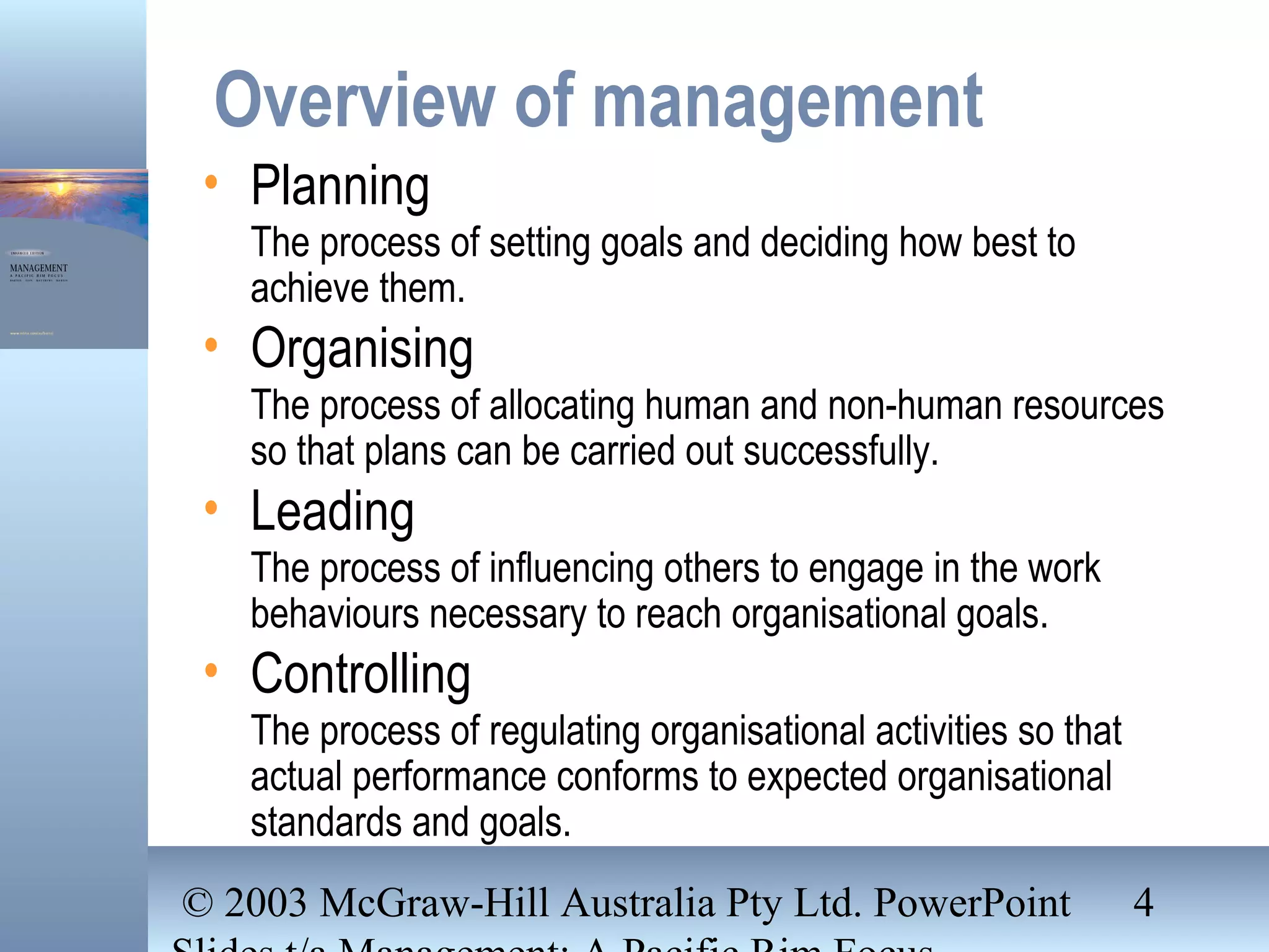 Chap 01 Principles of Management | PPT