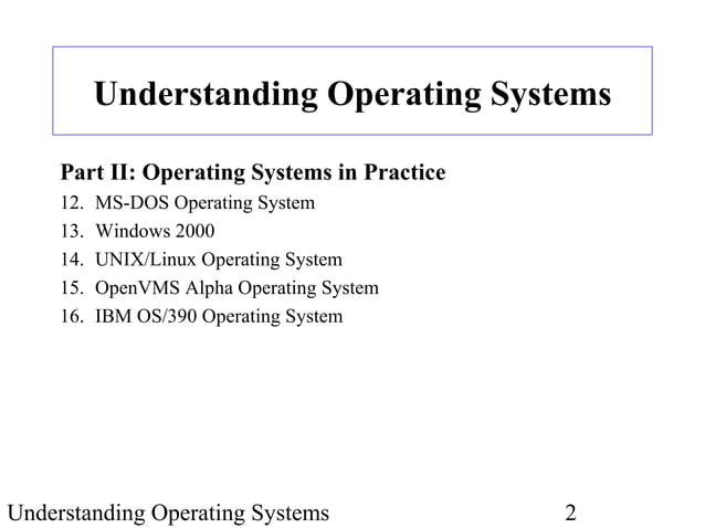 Operating system lec#1 | PPT