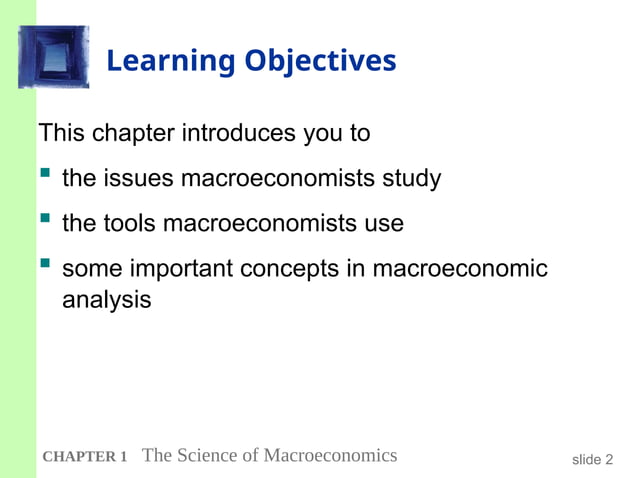 Principle Of Macroeconomic Mankiw Chapter 01 Ppt Ppt