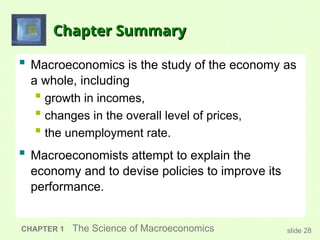 principle of macroeconomic Mankiw chapter 01 ppt | PPT