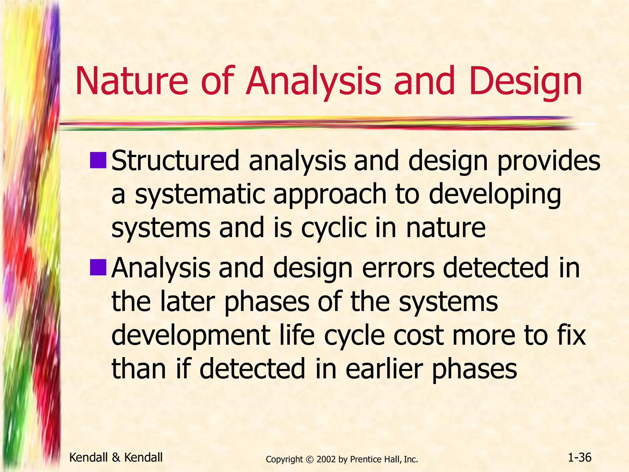 ch01 information systems and designing analysis | PDF