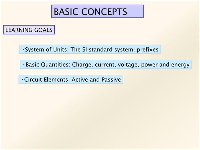 Chap01 8 e Basic Circuit Analysis | PPT