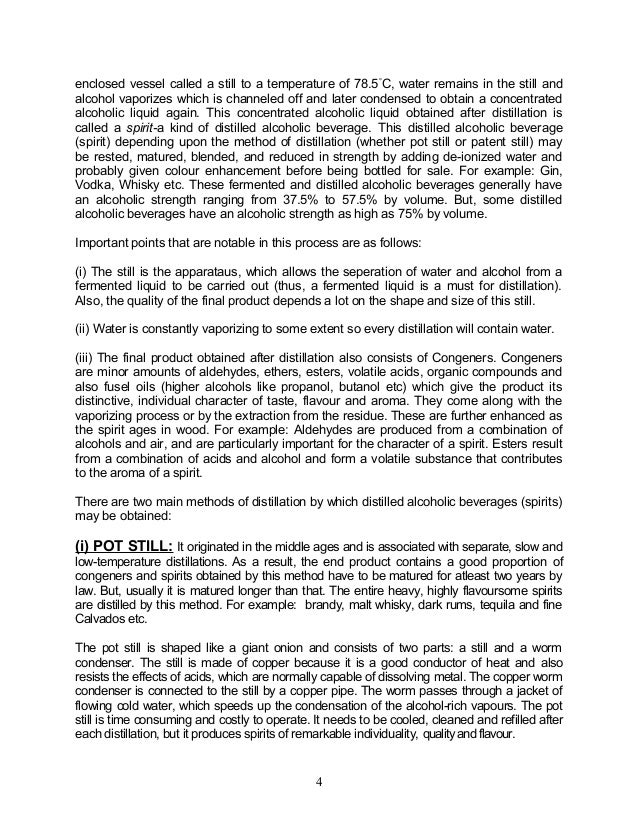 ALCOHOL INTRODUCTION