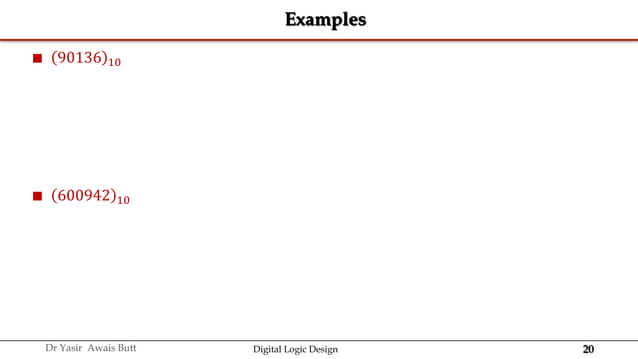 Chap01 Number Systems In Digital Logic Pptx