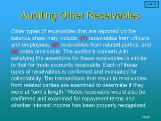 auditing the revenue process is a procedure to supervise revenue flow ...
