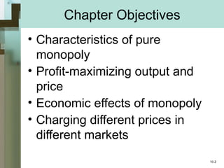 Monopoly in microeconomics-economics in detail | PPT