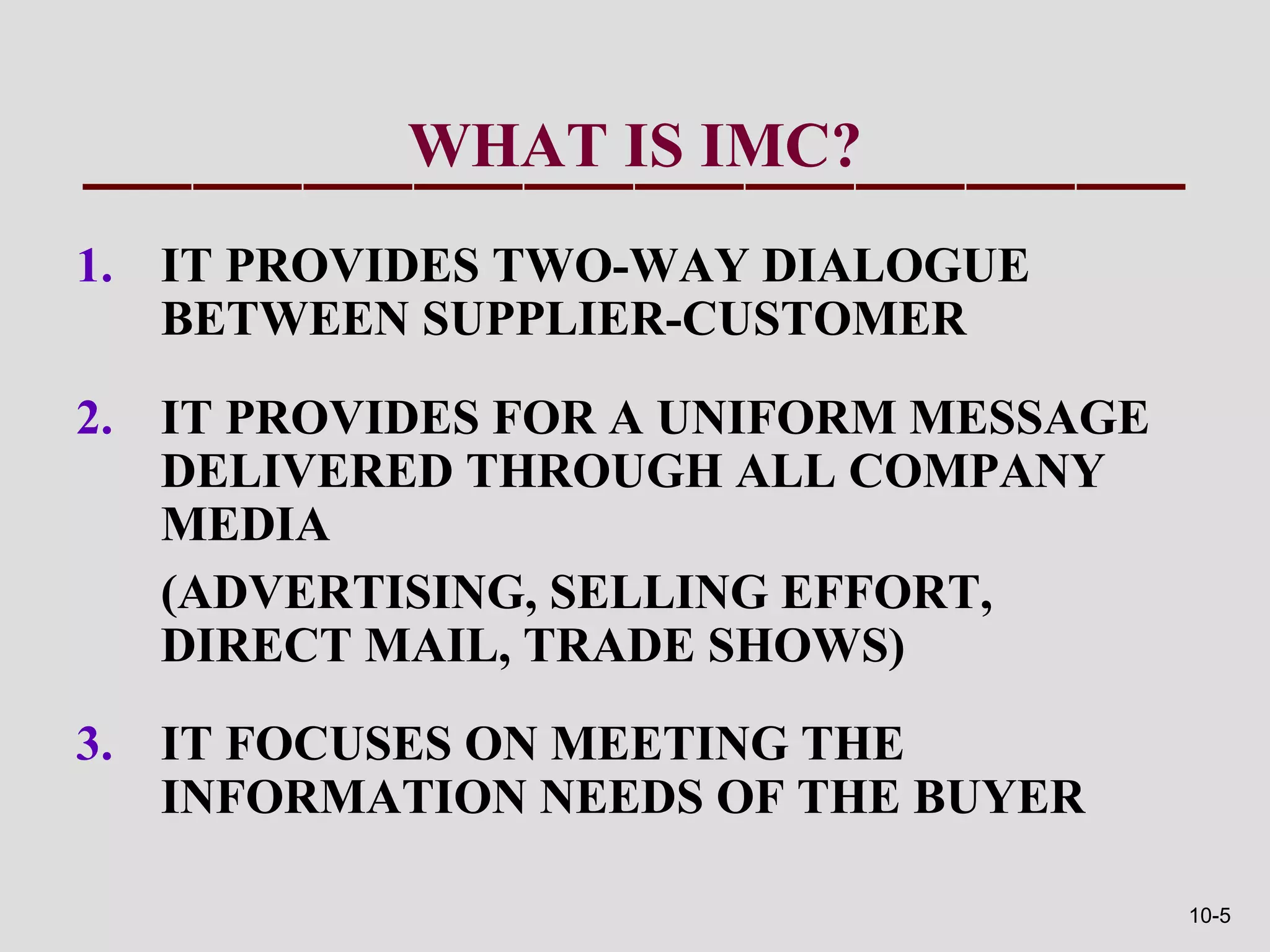 Chap010 creating customer dialogue | PPT