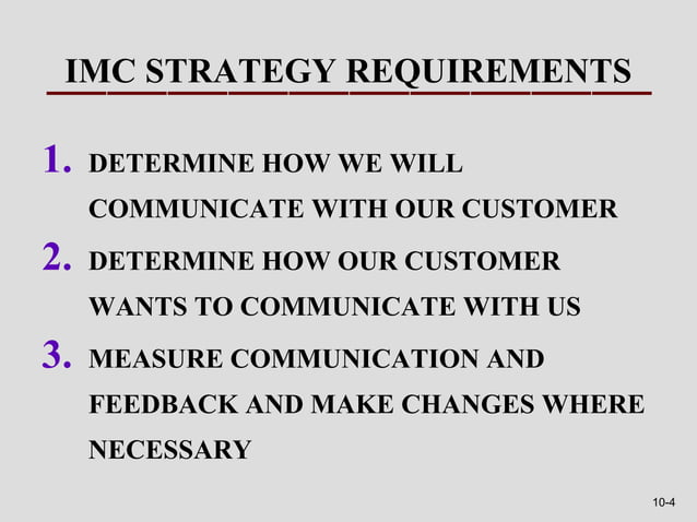 Chap010 creating customer dialogue | PPT