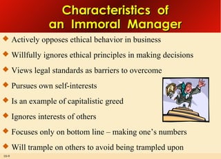 Chap010 strategy. ethics and social resposnsibility | PPT