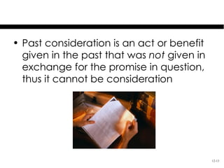 Chapter 12 – Consideration | PPT