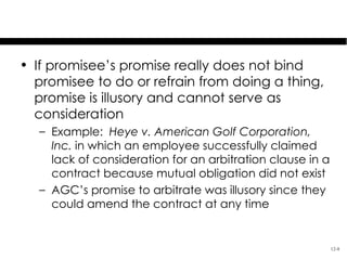 Chapter 12 – Consideration | PPT