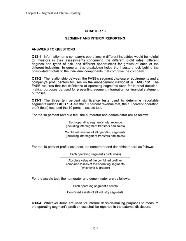 solusi manual advanced acc zy Chap013 | DOC | Stocks and Bonds | Personal Investing