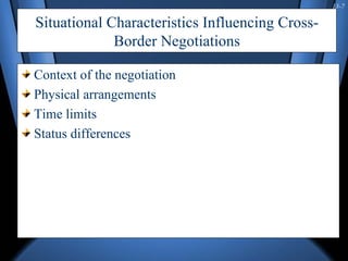 Chap013 cross cultural negotiation 2 | PPT