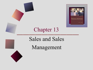 Chap013 sales management | PPT