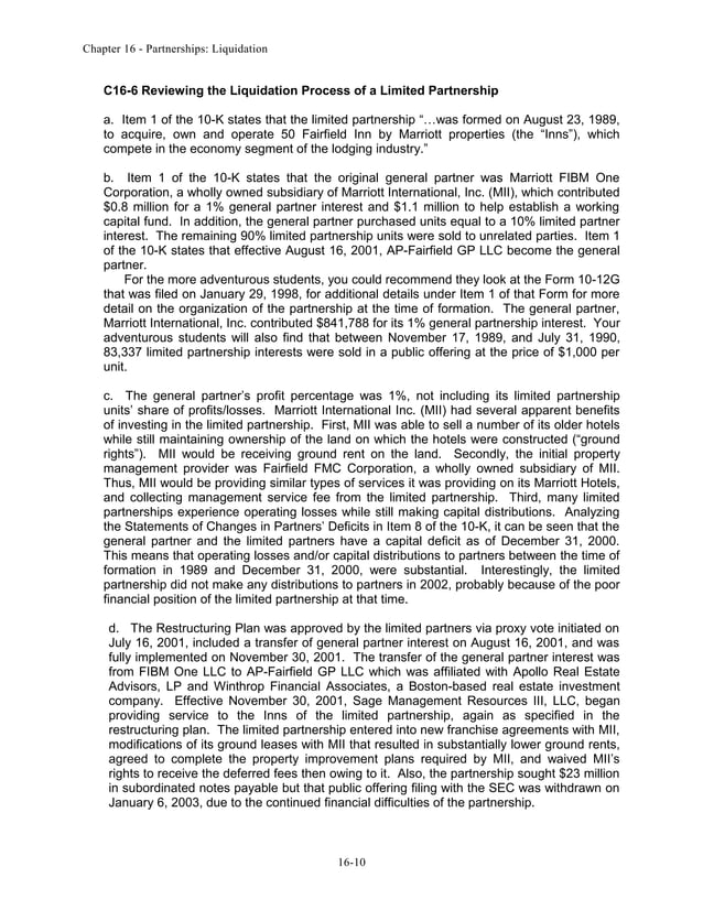 solusi manual advanced acc zy Chap016 | DOC