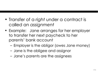 Chapter 17 – Rights of Third Parties | PPT
