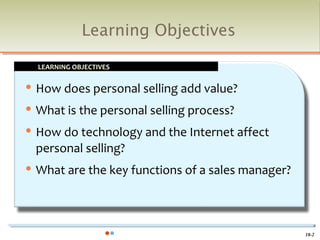 Chapter 18 MKT120 Sales & Sales Mgmt | PPT