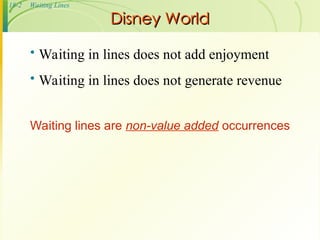 Chap018_Waiting Lines Queuing Theory Models | PPT