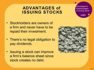 BUS110 Chapter 19 - Securities Market | PPT