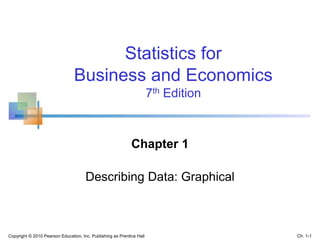 Chap01 describing data; graphical | PPTX