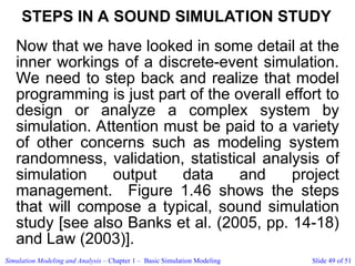 Steps in simulation, advantages and disadvantages, system and its ...
