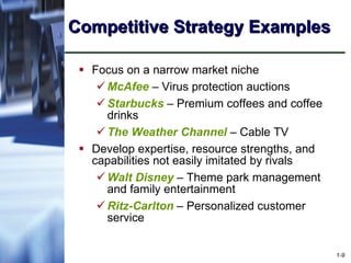 Chap01 Strategic Mgmt | PPT | Business | Business and Finance