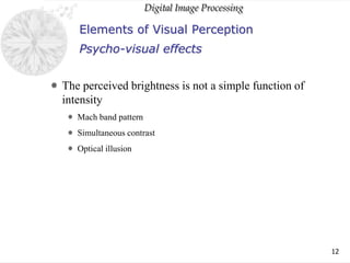 Chap01 visual perception | PPTX