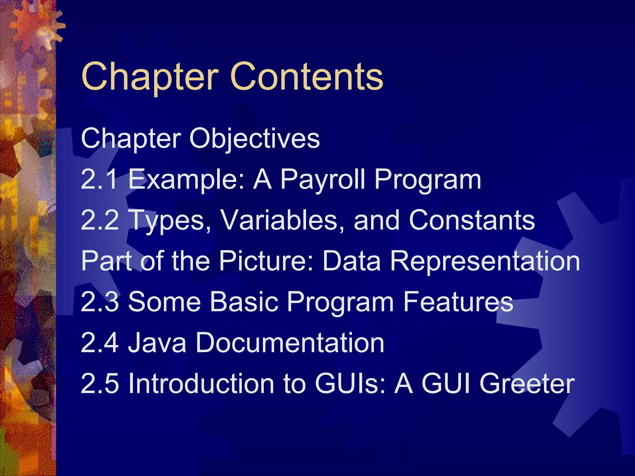 presentation of java fundamental | PPT